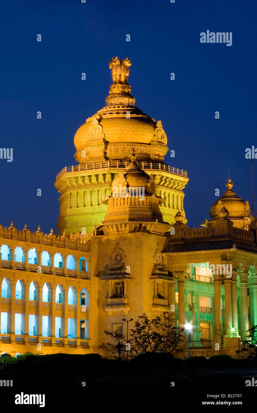 The Vidhana Soudha the state legislative assembley in Bangalore ...