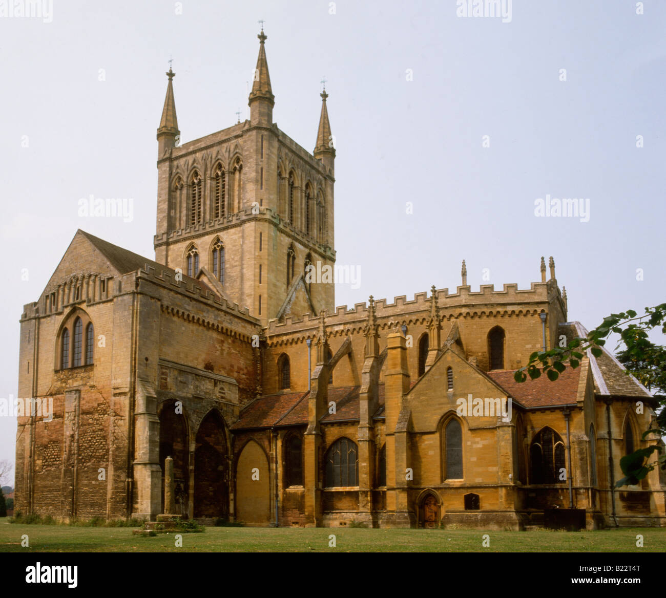 England Worcestershire Pershore Abbey Stock Photo - Alamy