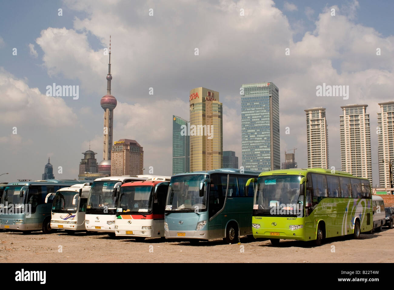 Transport coach urban city chinese asia travel tourism hi-res stock ...