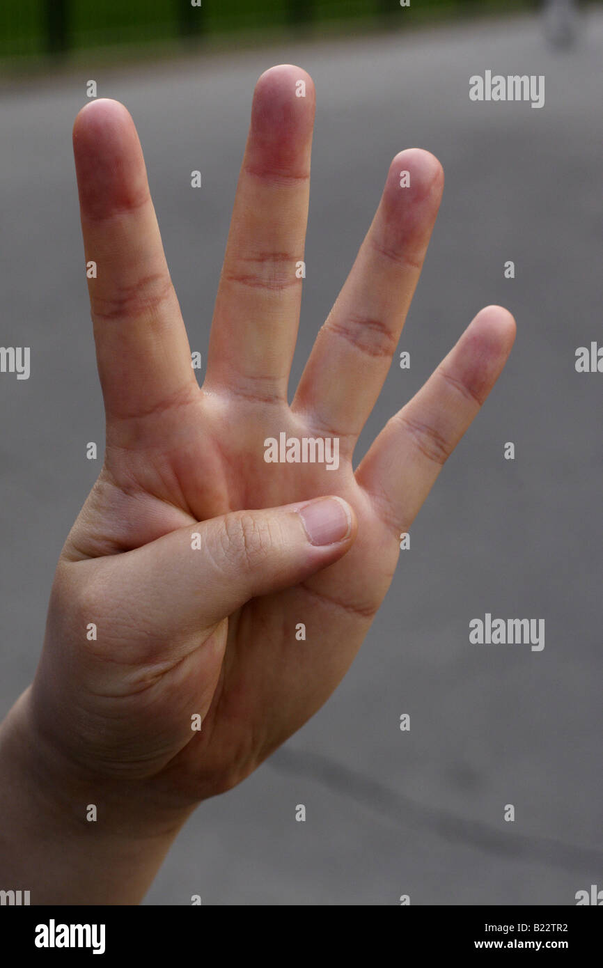 Chinese counting hand hi-res stock photography and images - Alamy
