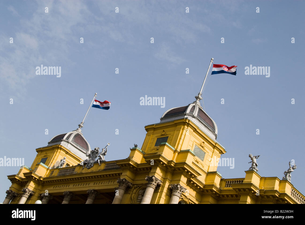 Opera house zagreb hi-res stock photography and images - Alamy