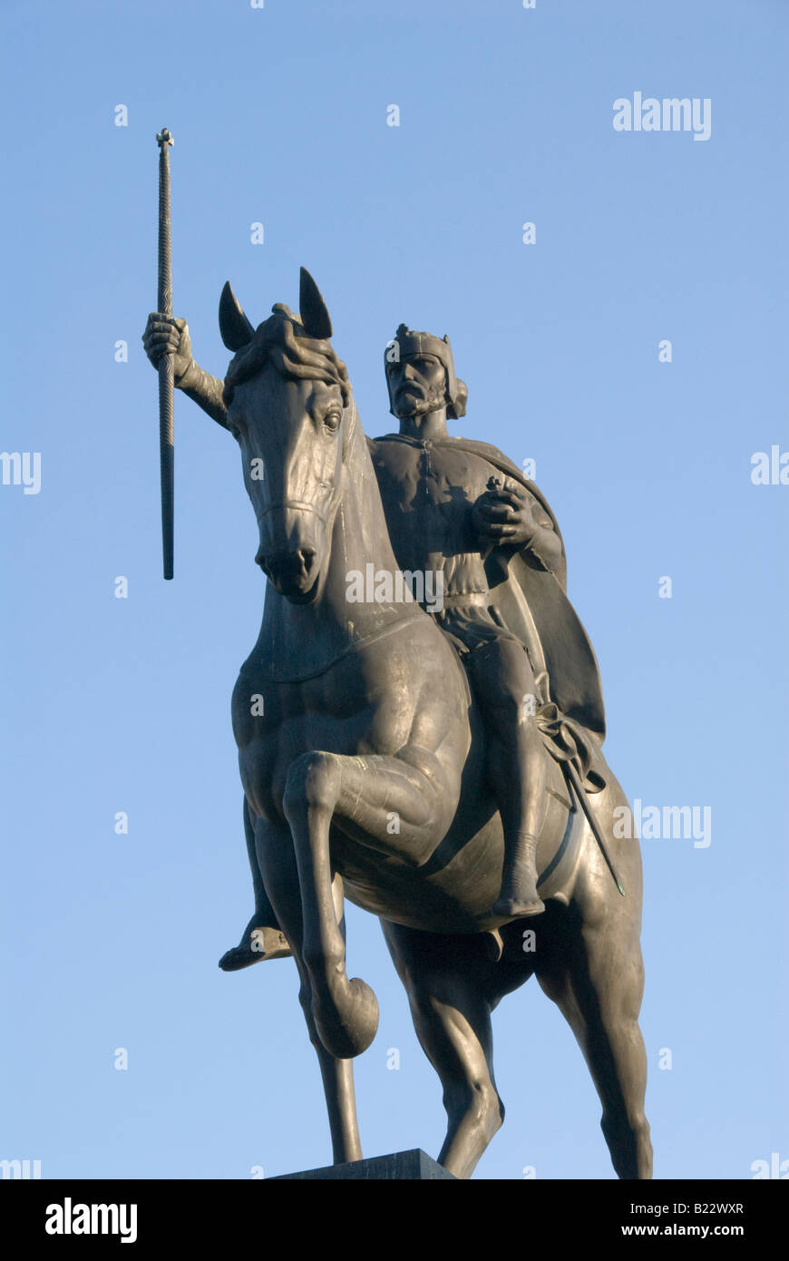 Statue of King Tomislav Tomislava Trg Zagreb Stock Photo - Alamy