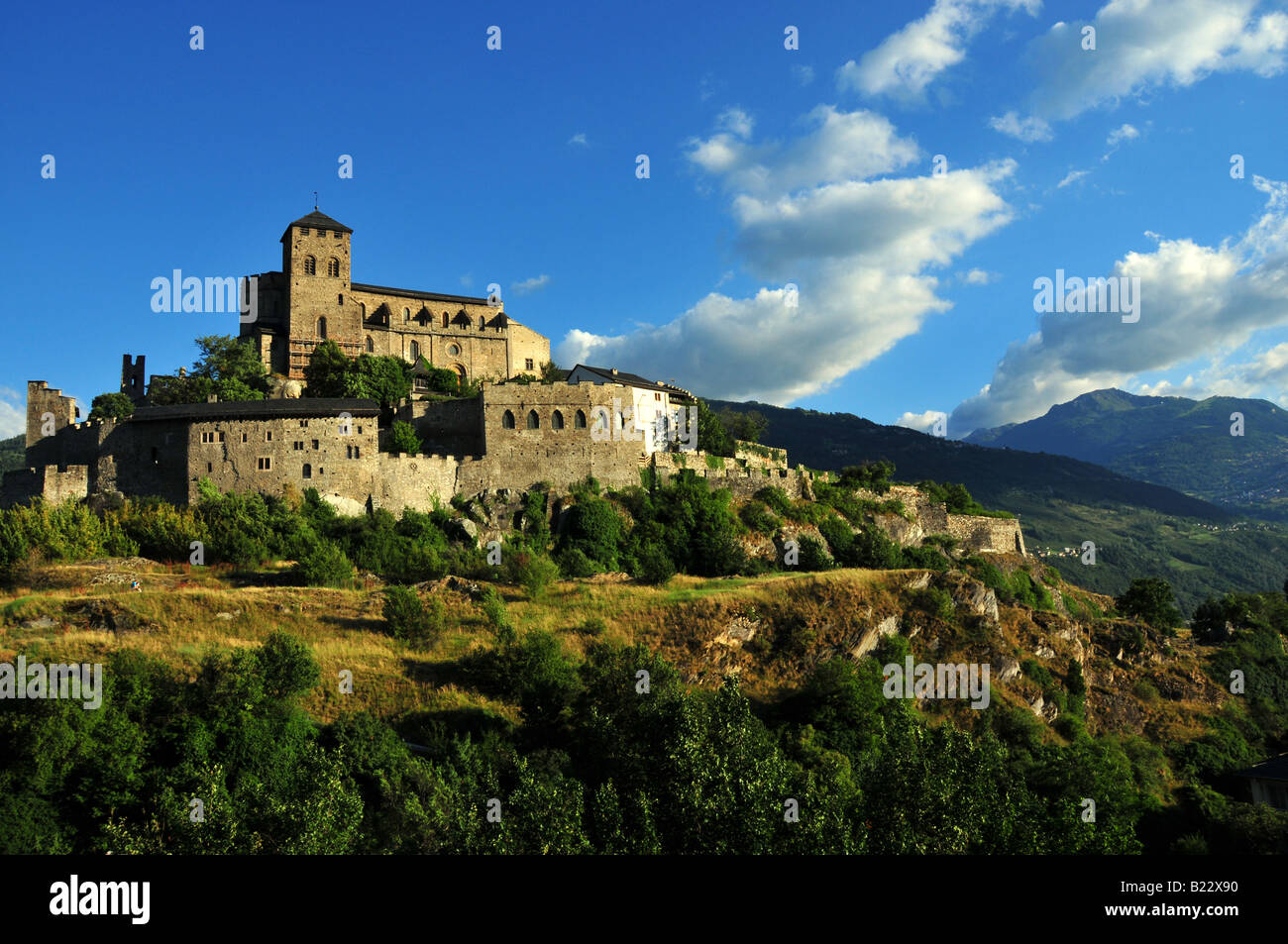 Sion switzerland valere hi-res stock photography and images - Alamy