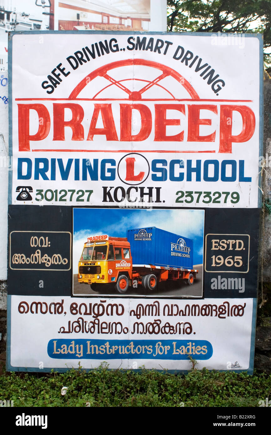 Driving School Sign Boards
