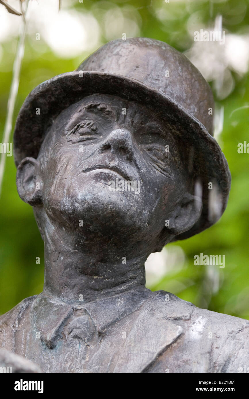 A bronze statue of the comedian, cabaret artist and actor, Karl ...