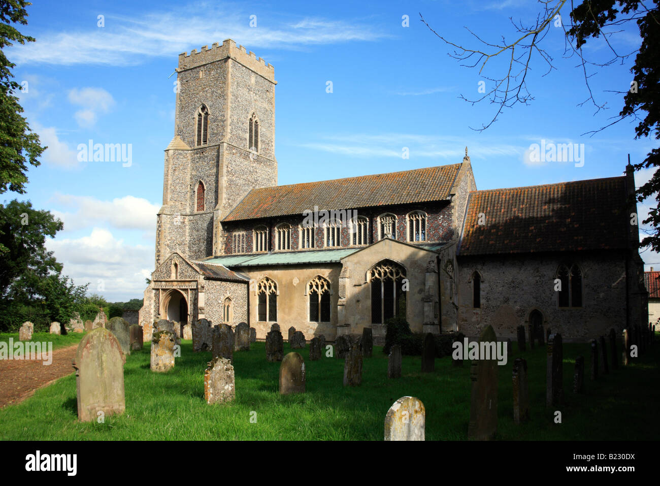 Church of Saint Mary at Great Witchingham, Norfolk, UK Stock Photo - Alamy