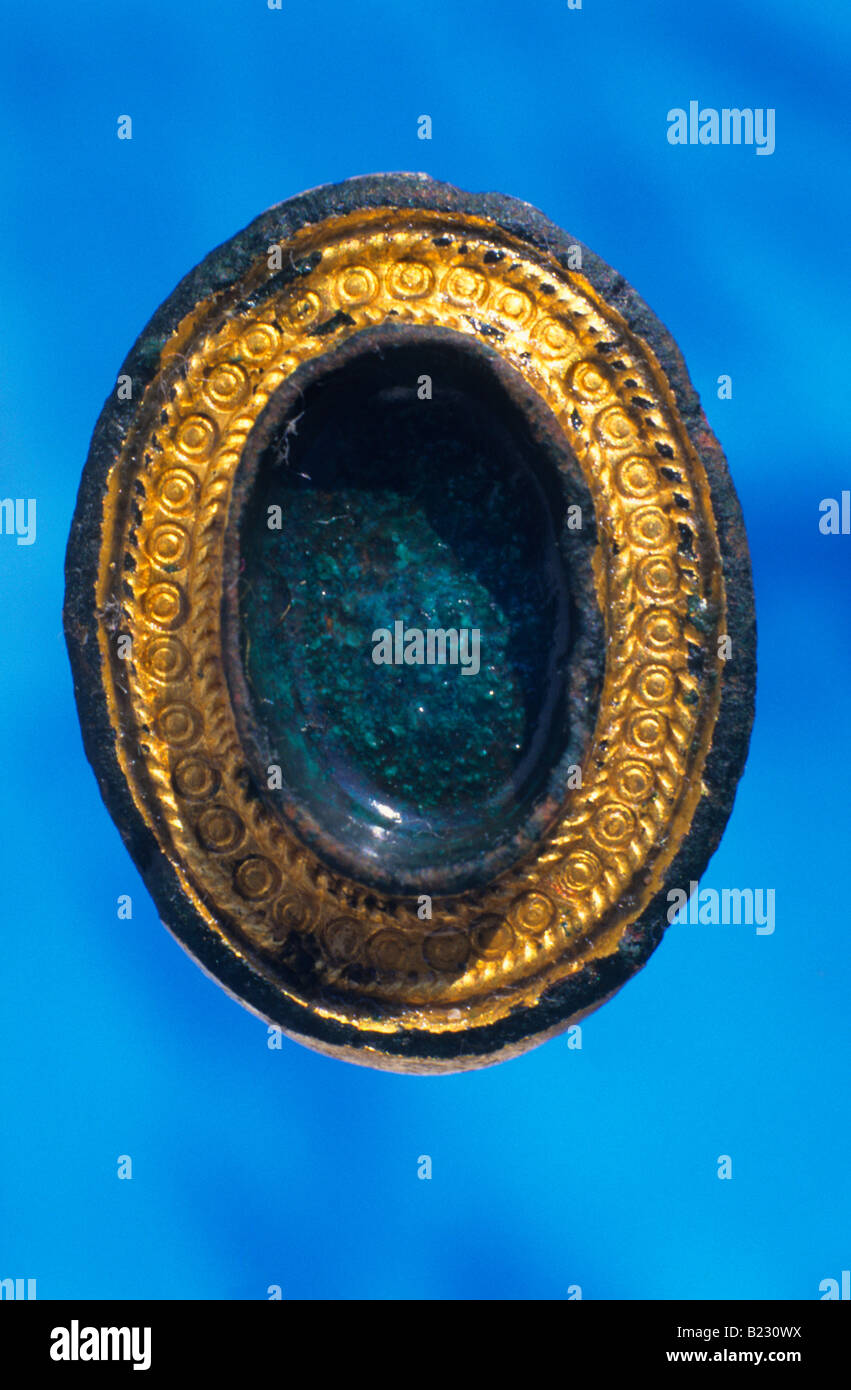 Copper alloy Plate Brooch, Roman (AD 160-250 Stock Photo - Alamy
