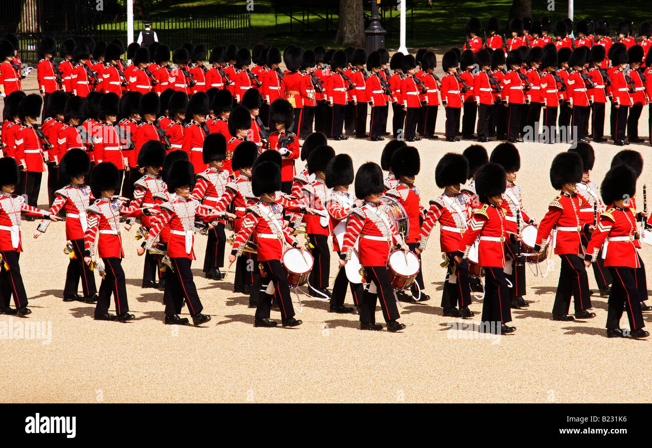 Trooping the Colour ceremony parade,London,UK Stock Photo - Alamy