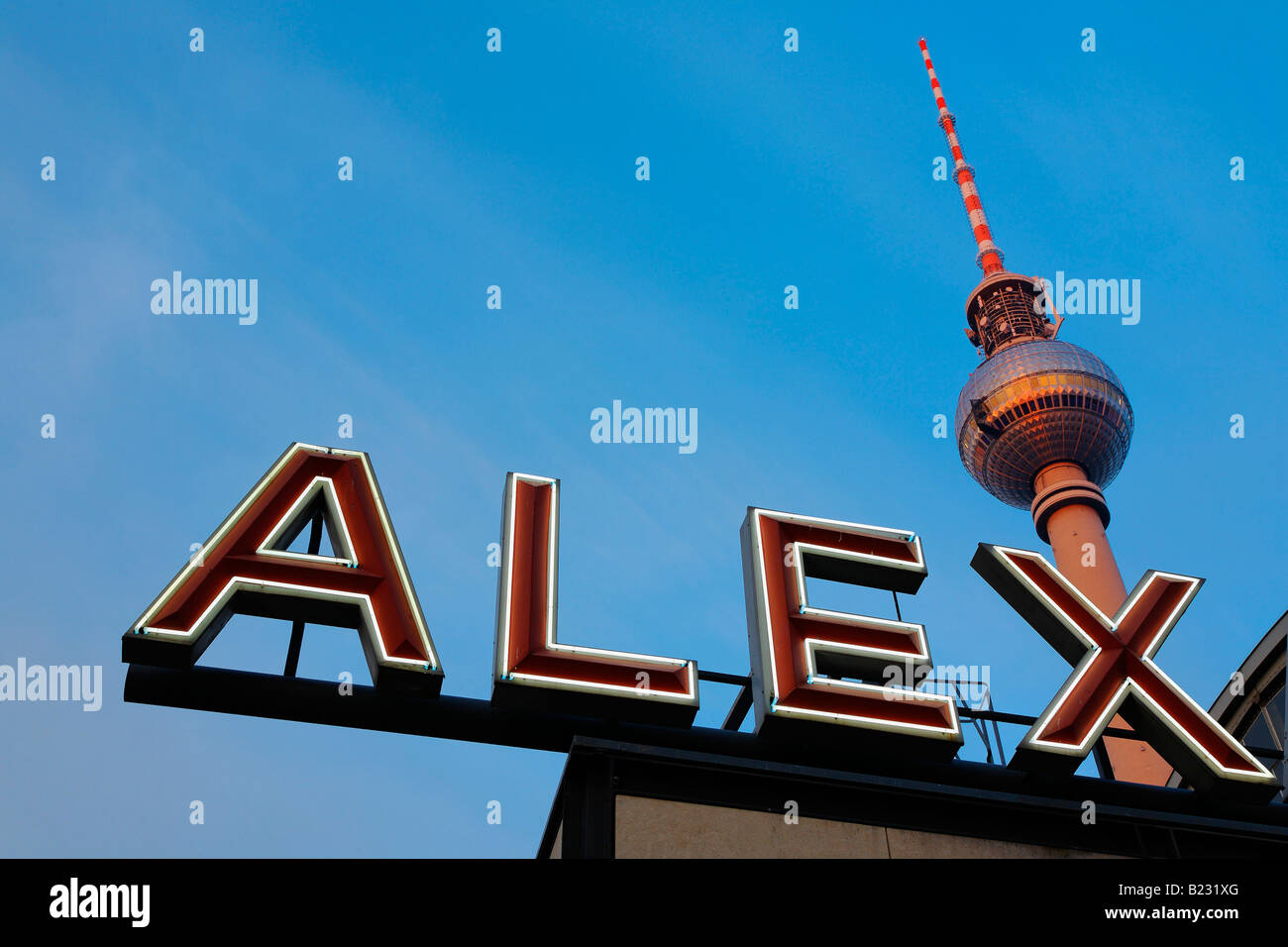 Neon illuminated berlin sign hi-res stock photography and images - Alamy