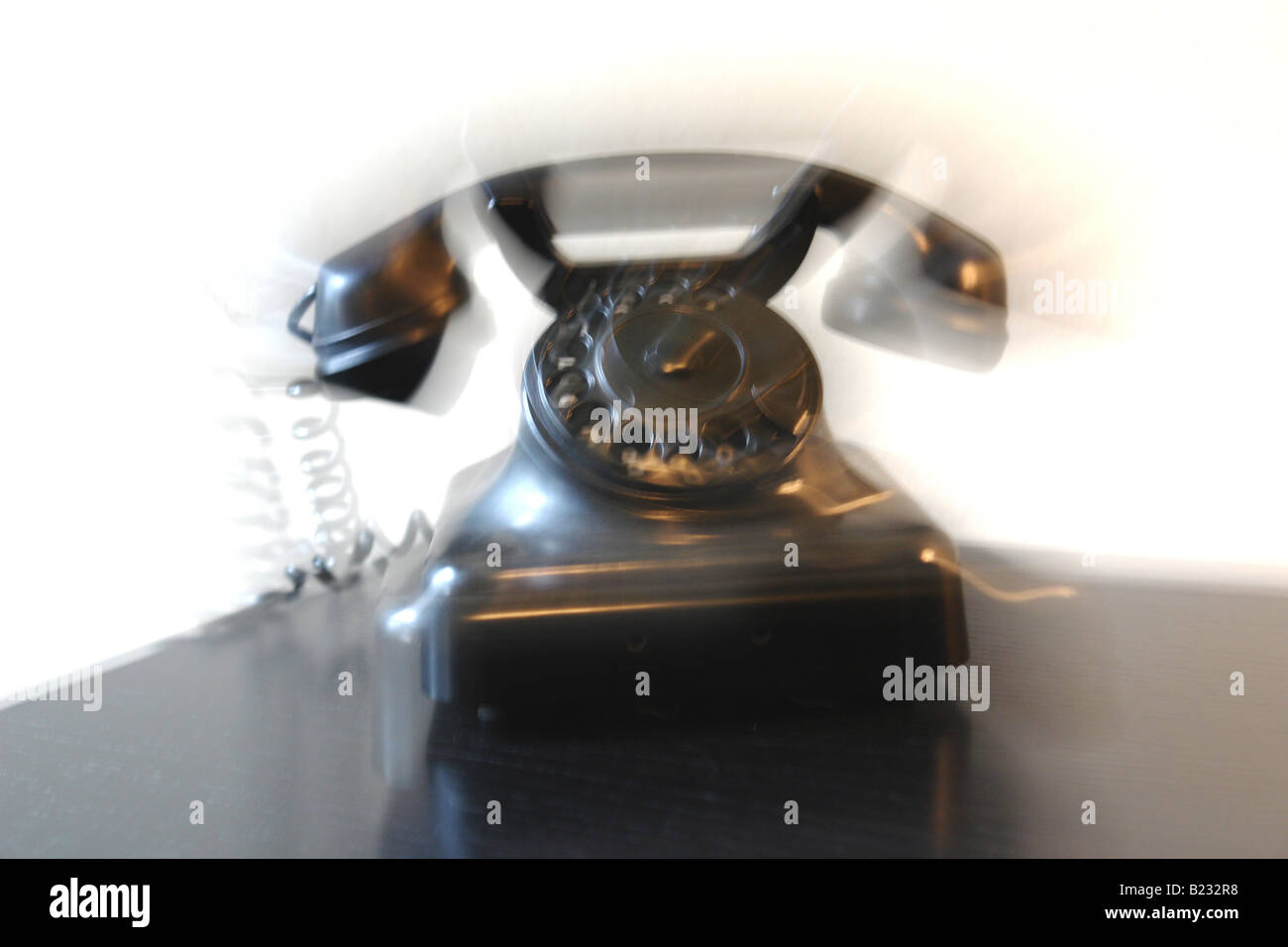 Close-up of landline telephone Stock Photo - Alamy