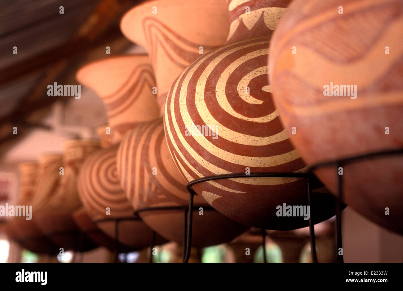pottery on sale at ban chiang udon thani Stock Photo - Alamy