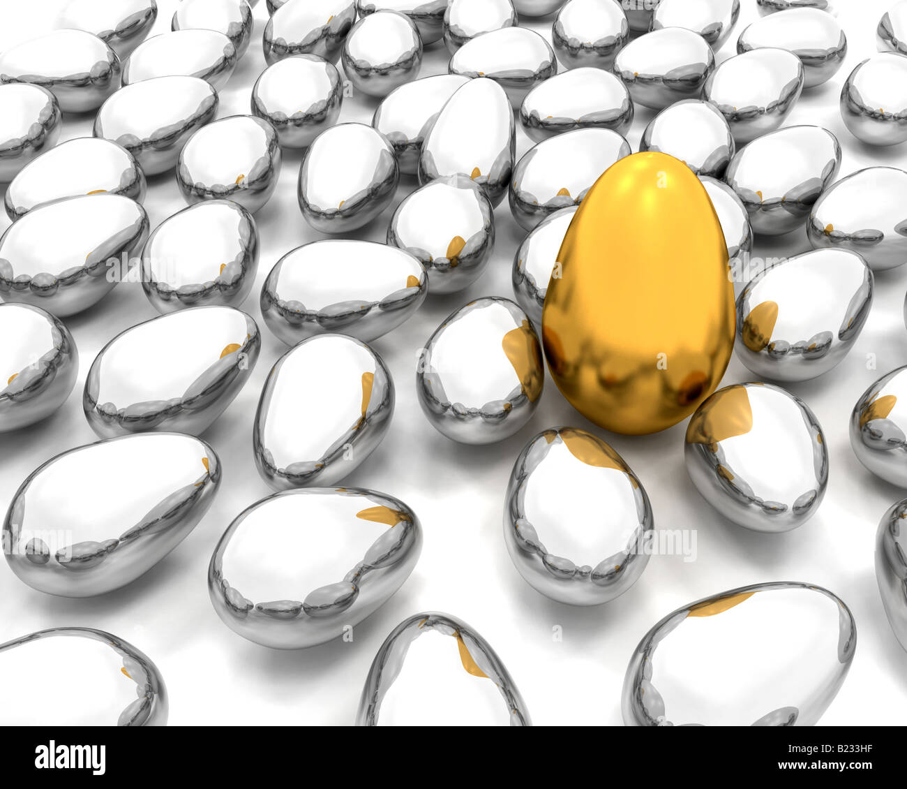 Gold wrapped easter eggs hi-res stock photography and images - Alamy