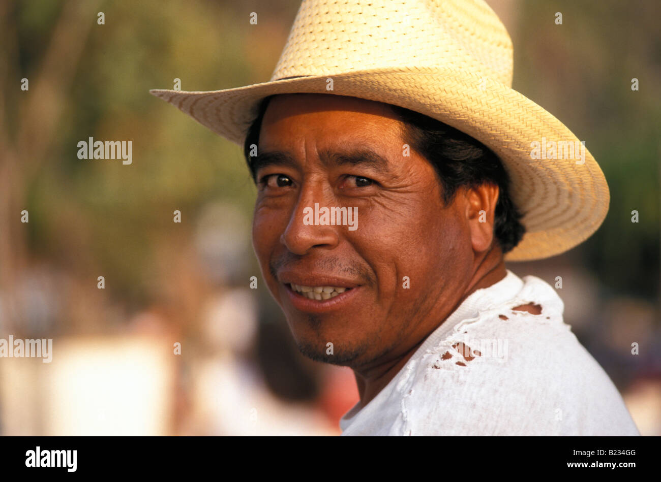Portrait of a souvenir salesman Puerto Vallarta Jalisco Mexico Stock ...