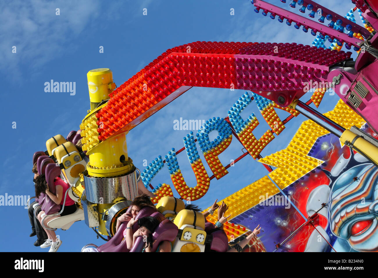 New brighton fun fair hi-res stock photography and images - Alamy