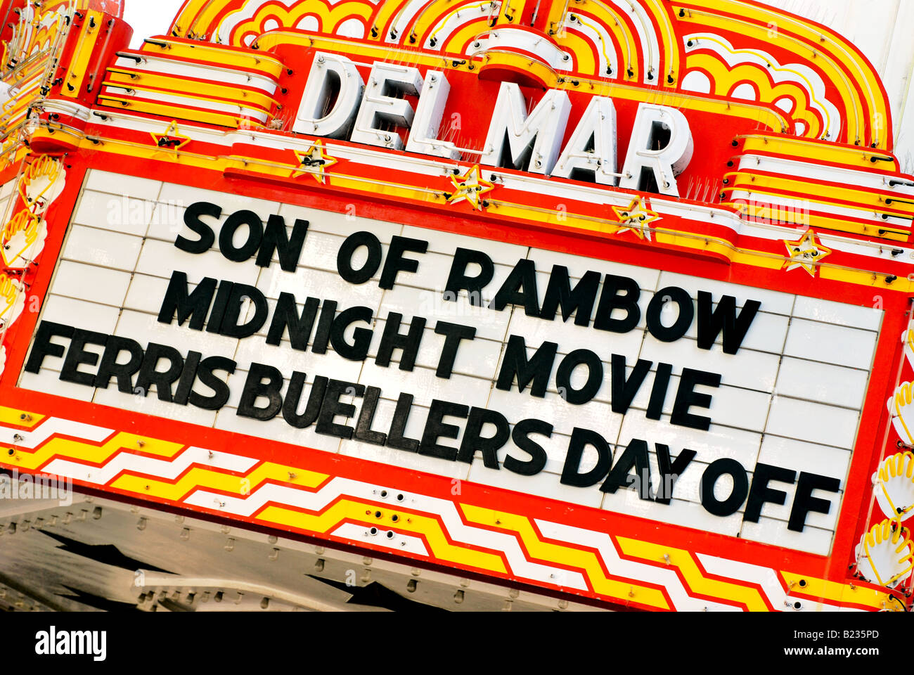 Movie marquee hi-res stock photography and images - Alamy