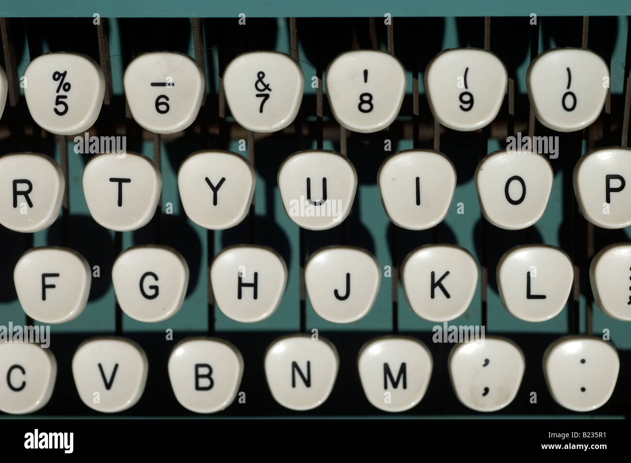 Close up worn typewriter hi-res stock photography and images - Alamy