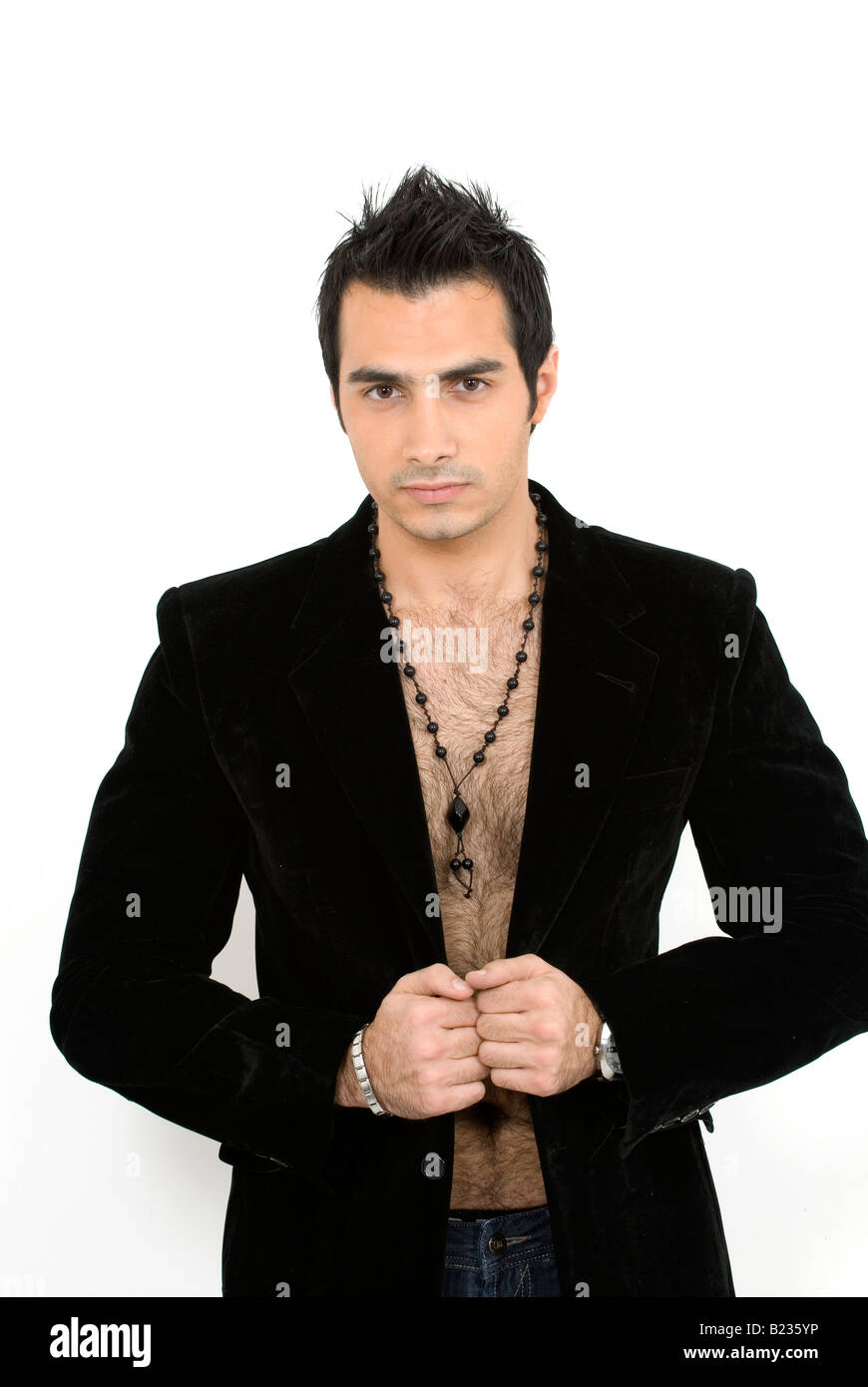 Half length model hi-res stock photography and images - Alamy