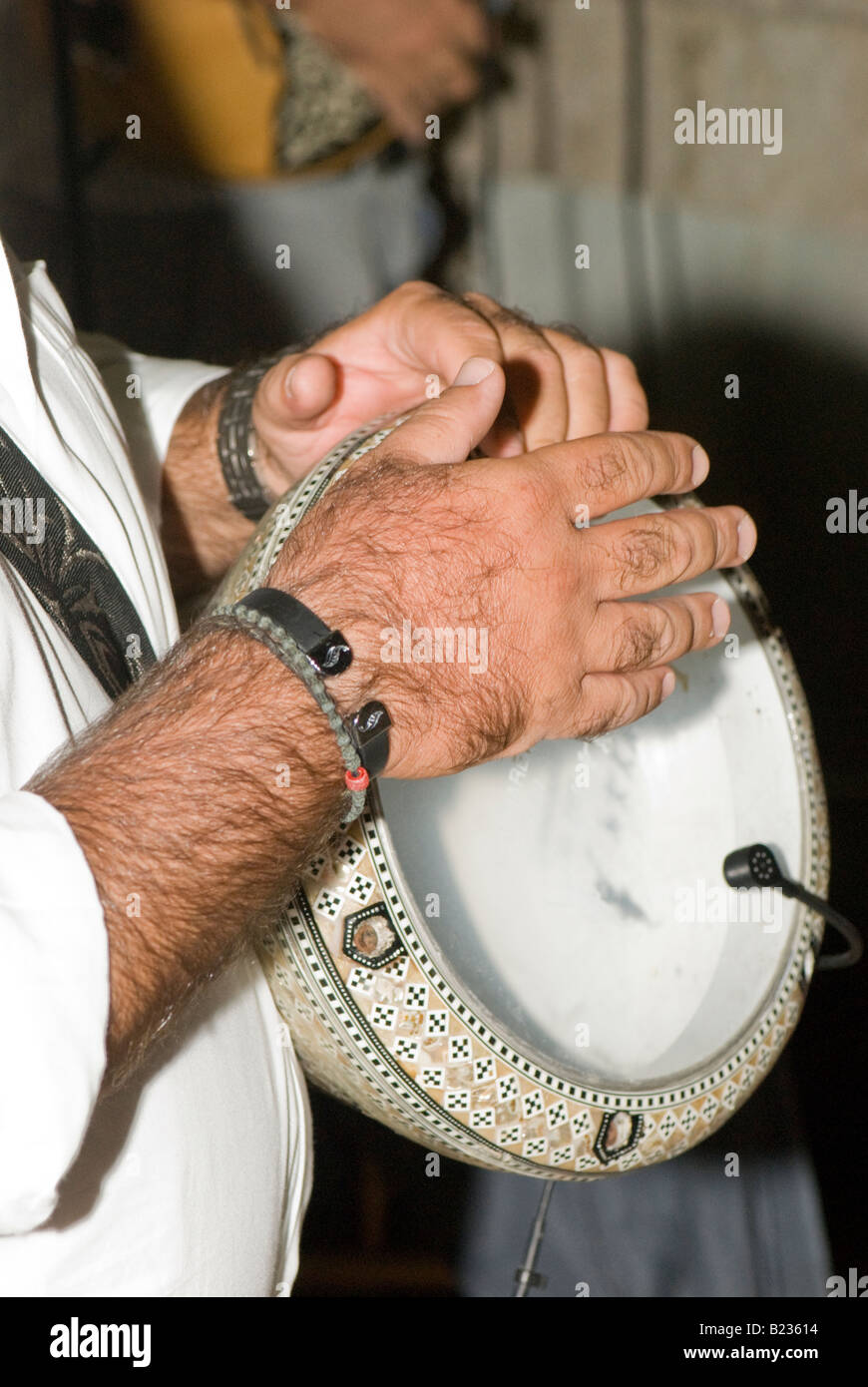 Greek musician playing drums hi-res stock photography and images - Alamy