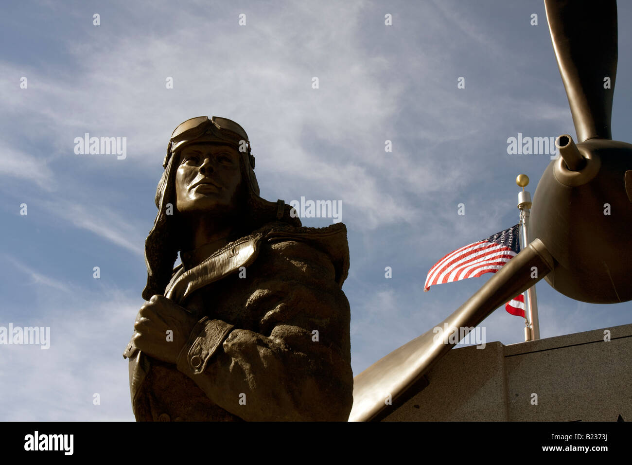 Alaska Siberia World War II Memorial - Fairbanks, Alaska Stock Photo ...