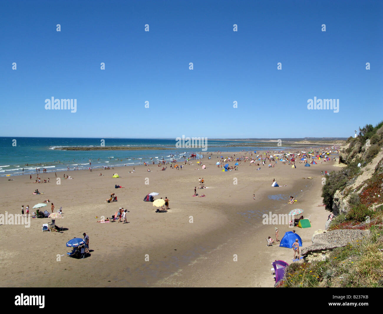 at the beach Stock Photo - Alamy