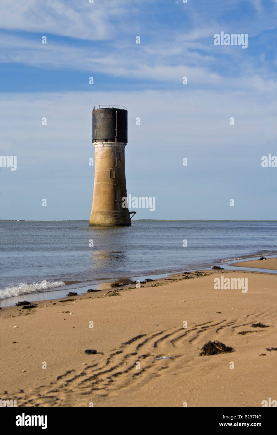 the old light spurn point Stock Photo - Alamy