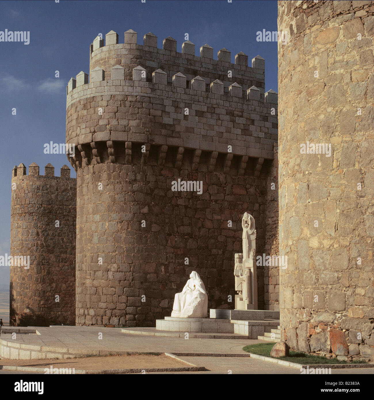 The Stonewalls Avila Spain Stock Photo - Alamy