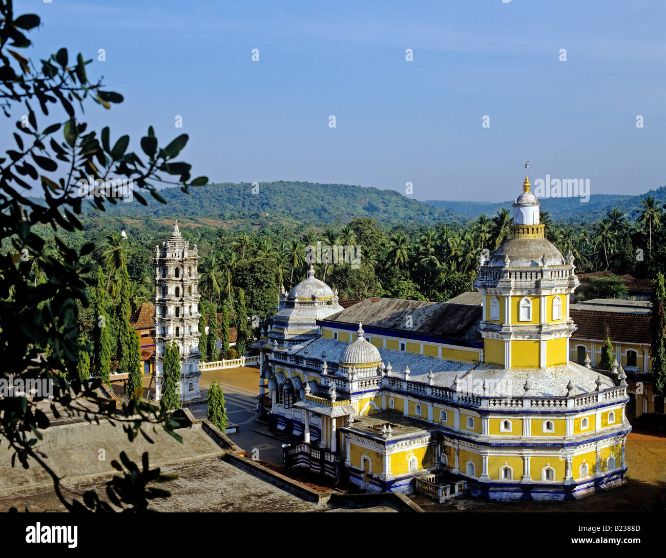 1048 Shri Mangeshi Maangeshi Goa State India Stock Photo - Alamy