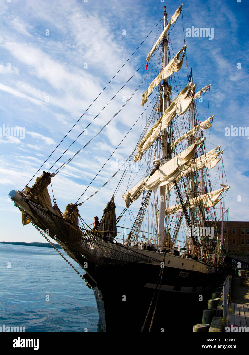 Belem french sailing ship hi-res stock photography and images - Alamy