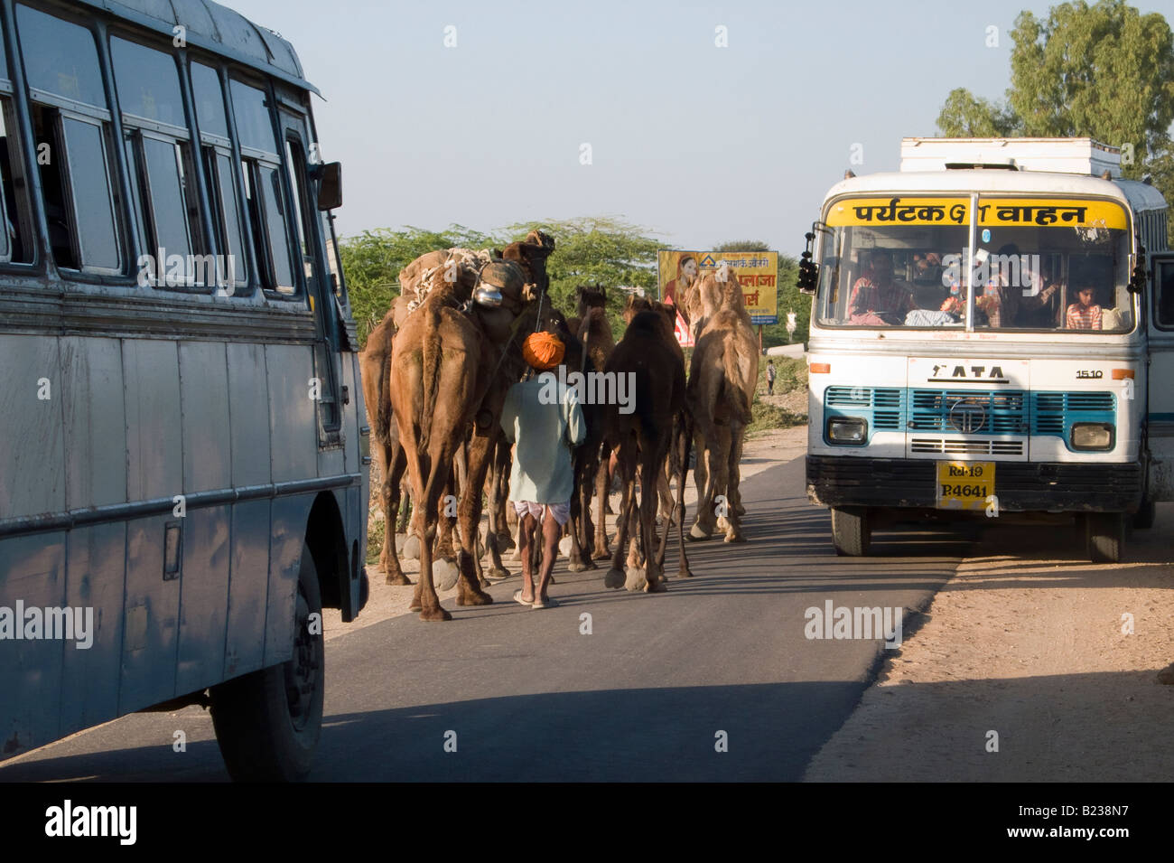 Buses in india hi-res stock photography and images - Alamy