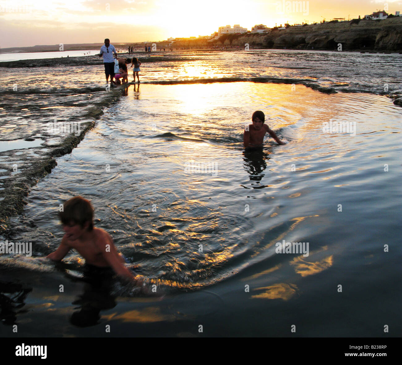 at the beach Stock Photo - Alamy