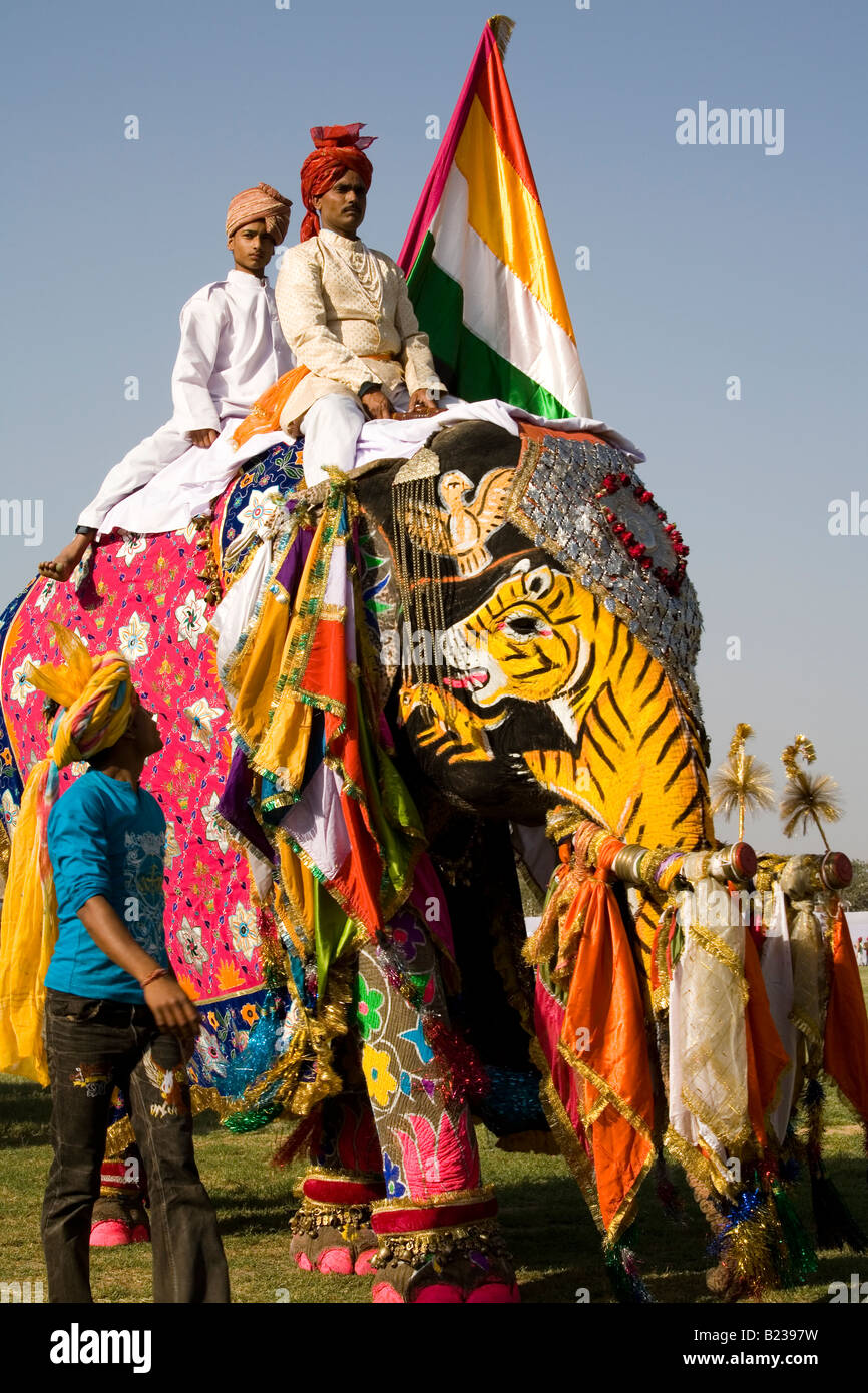 Elephant Festival Jaipur Rajasthan India Stock Photo - Alamy
