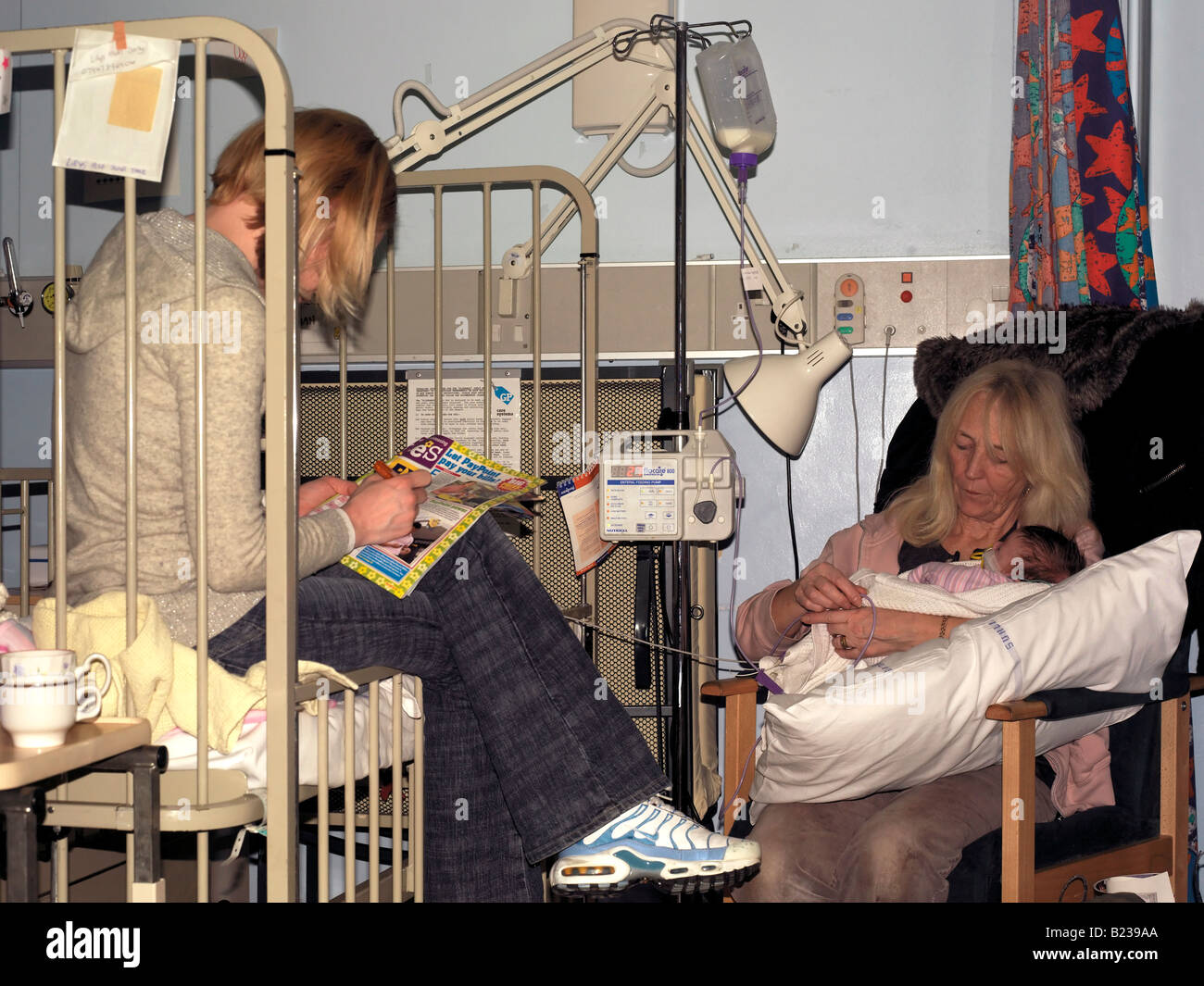 Sick Toddler In Hospital