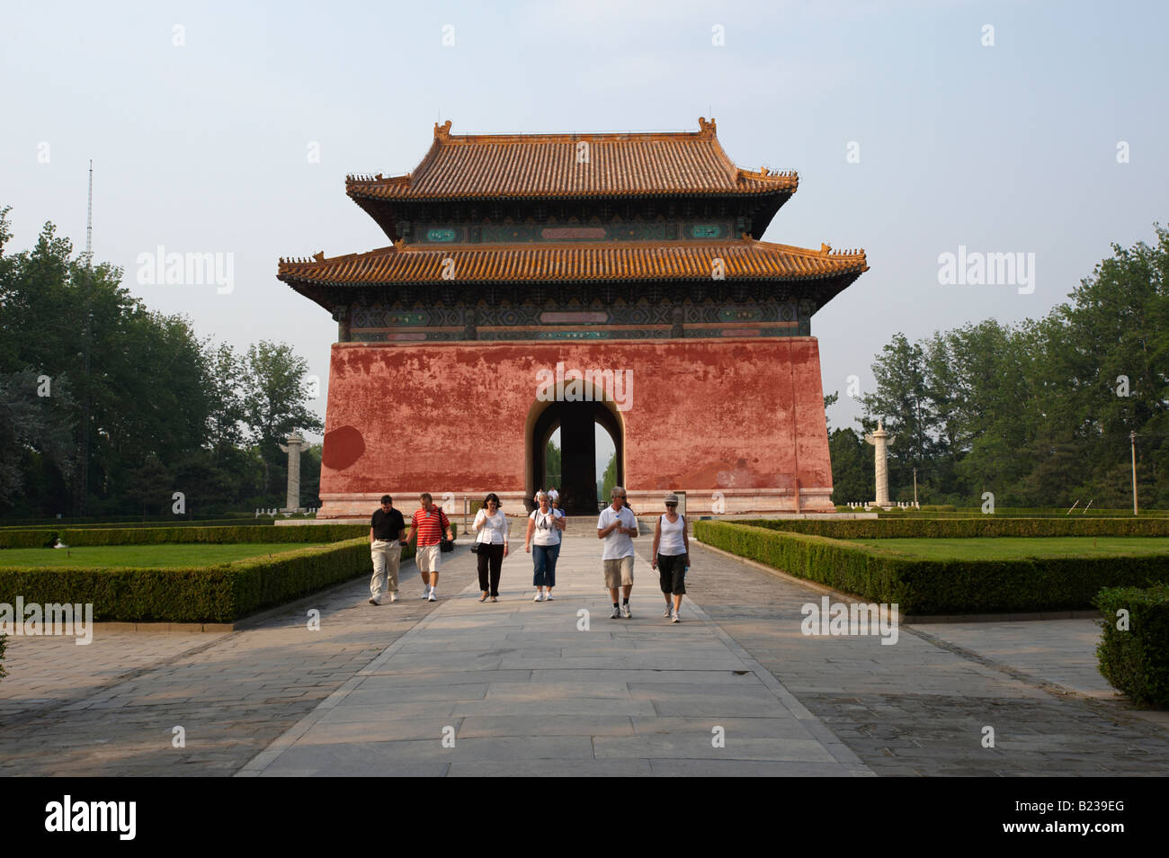 Ming Tombs Sacred Way Beijing China Stock Photo - Alamy