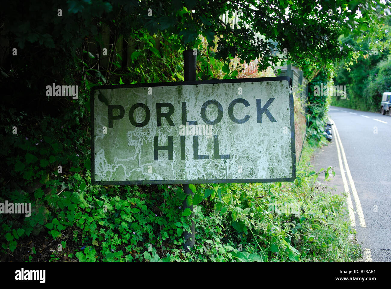 Somerset road sign hi-res stock photography and images - Alamy