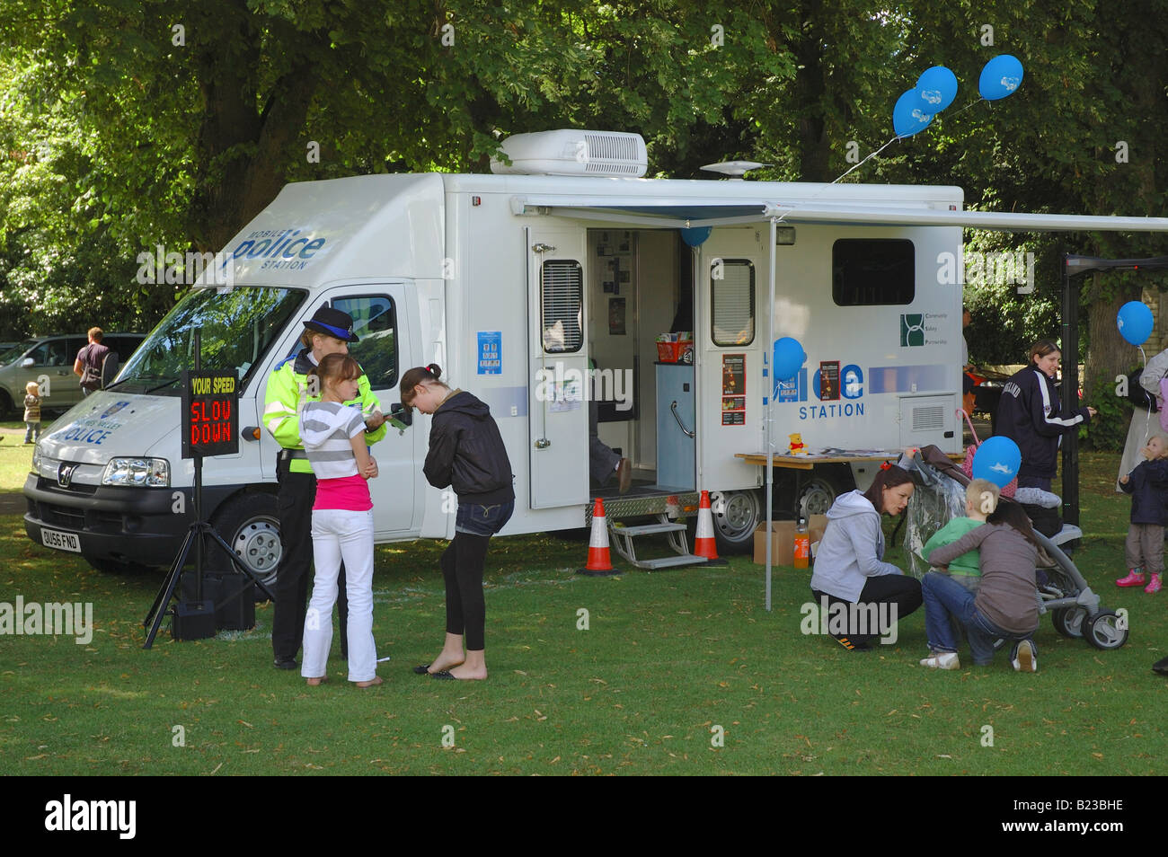 Mobile police station hi-res stock photography and images - Alamy