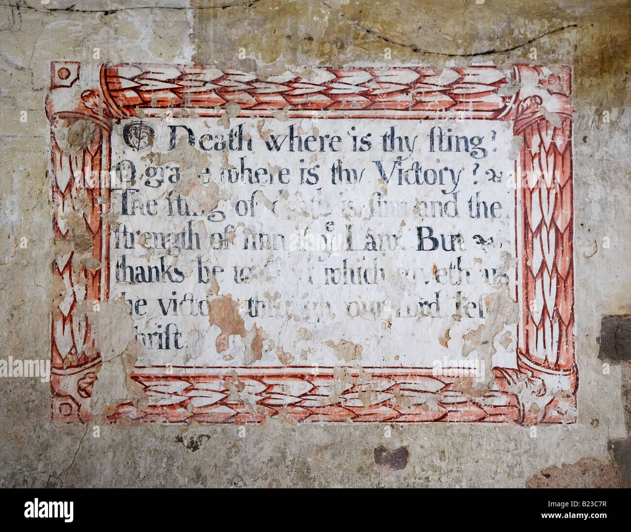Interior of Dore Abbey and Church, near the Village of Abbey Dore in ...