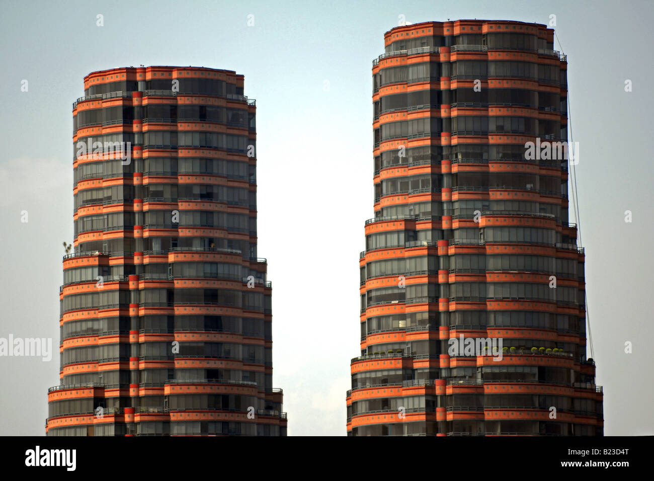 High section view of towers, Mexico City, Mexico Stock Photo - Alamy