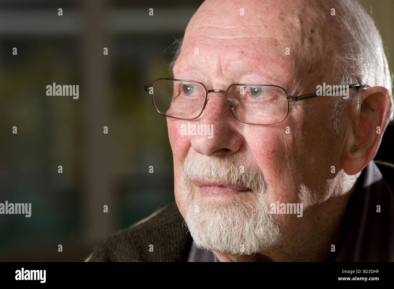 Thinking senior man Picture made in a studio Stock Photo - Alamy