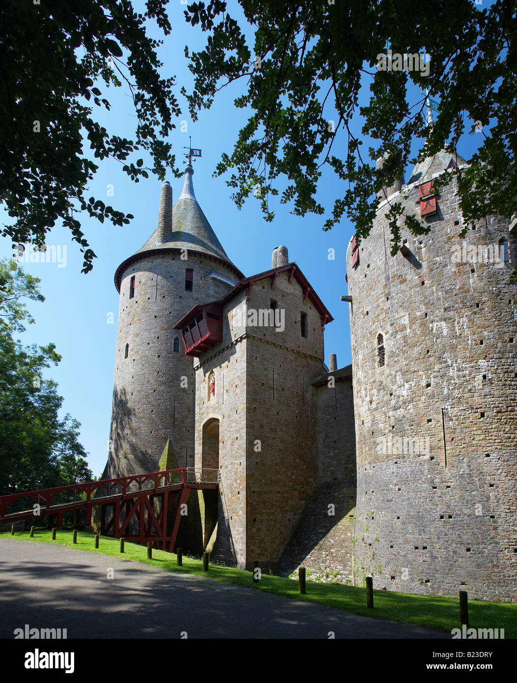 Castell Coch, (Red Castle), Tongwynlais, Wales, UK Stock Photo - Alamy