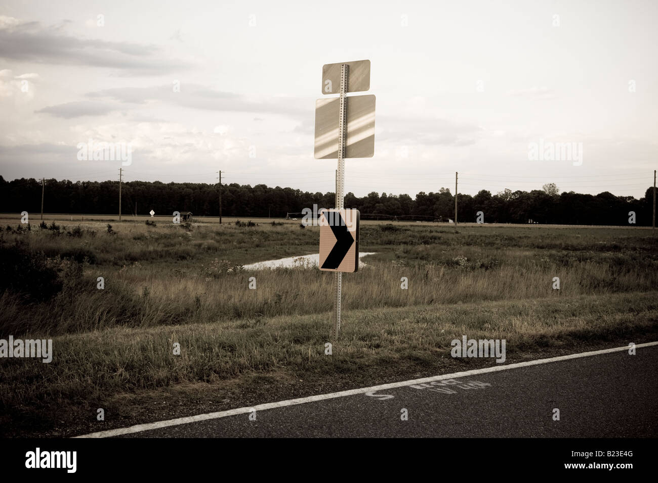 A road sign Stock Photo - Alamy
