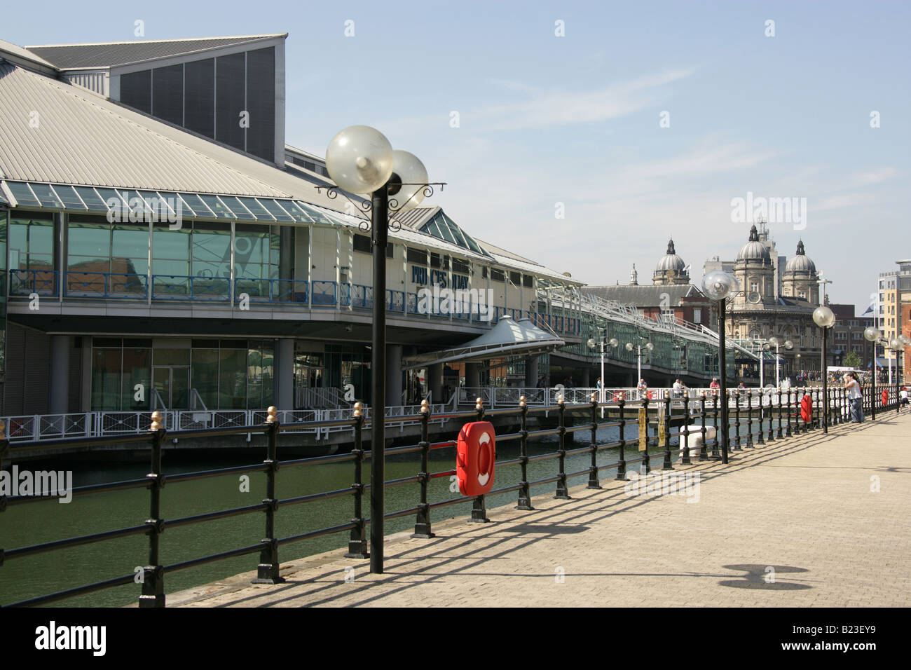 City of Kingston upon Hull, England. The Princes Quay Shopping Centre ...