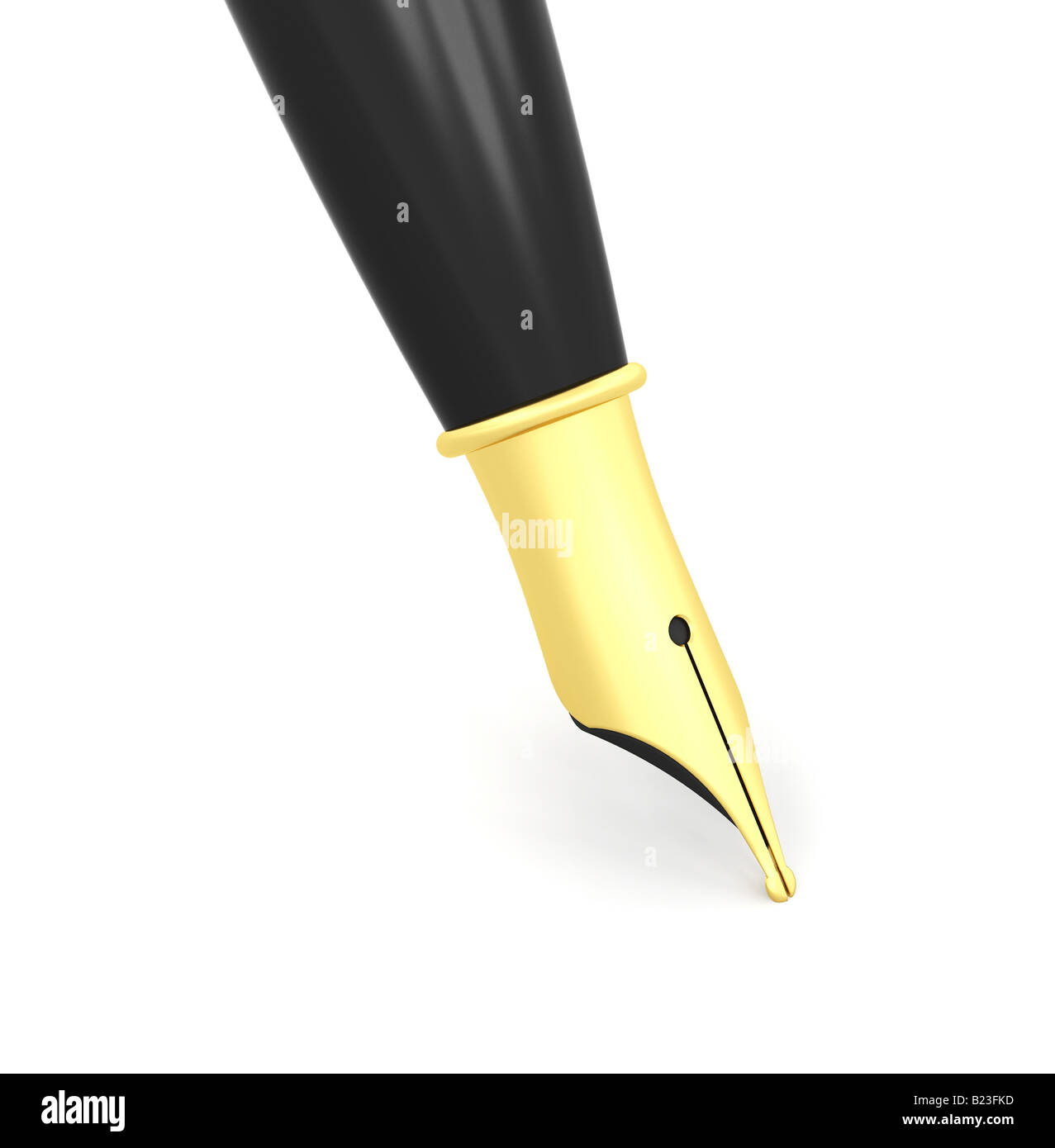 3D render of fountain pen Stock Photo - Alamy