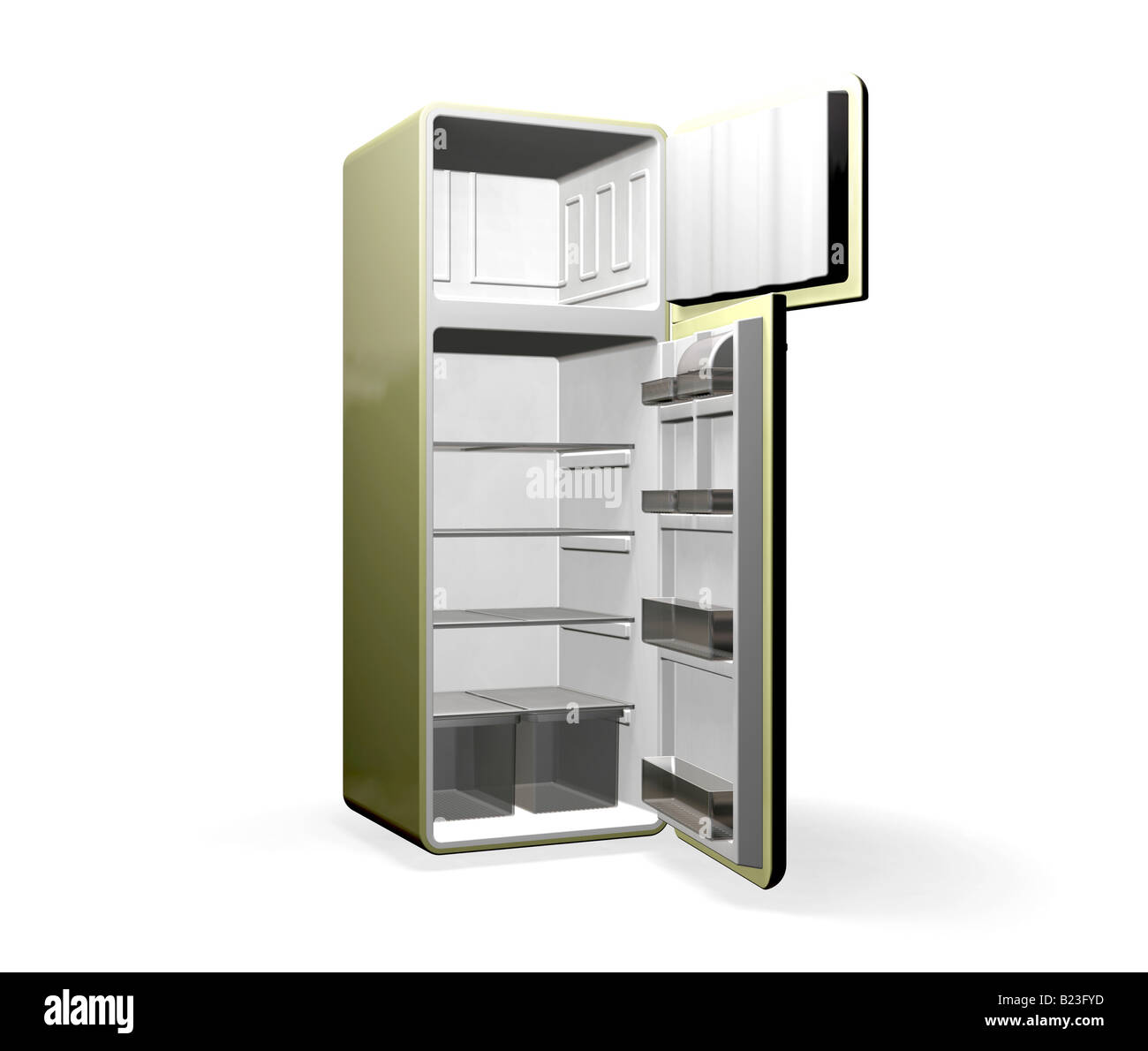Fridge freezer kitchen hi-res stock photography and images - Alamy