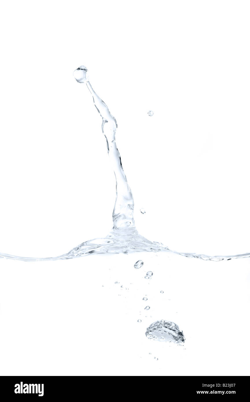 Some water is splashing use it for concepts Stock Photo - Alamy