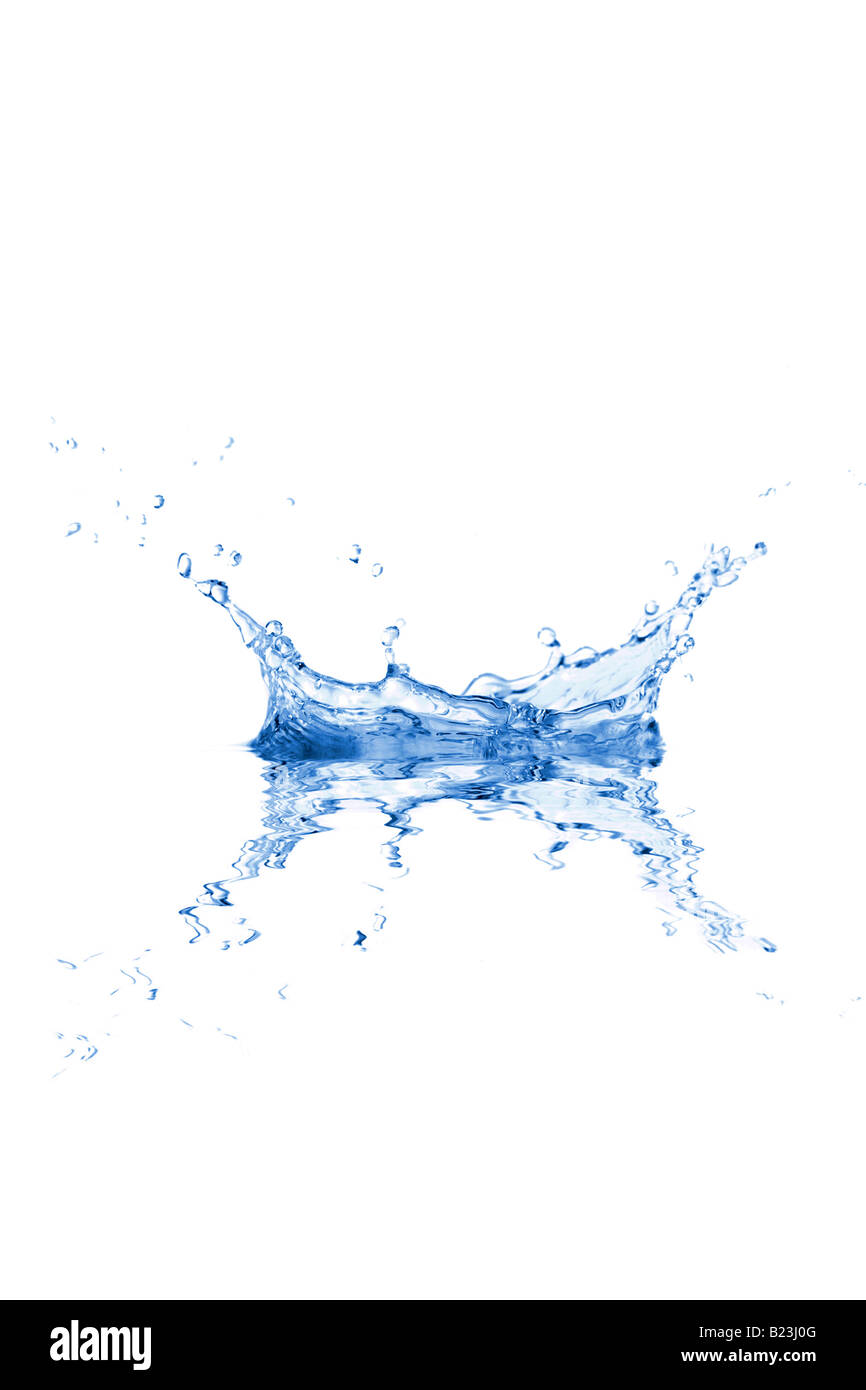 Some water is splashing use it for concepts Stock Photo - Alamy
