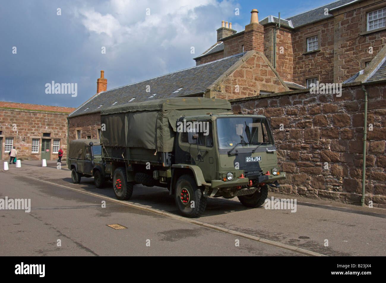 Military lorries hi-res stock photography and images - Alamy