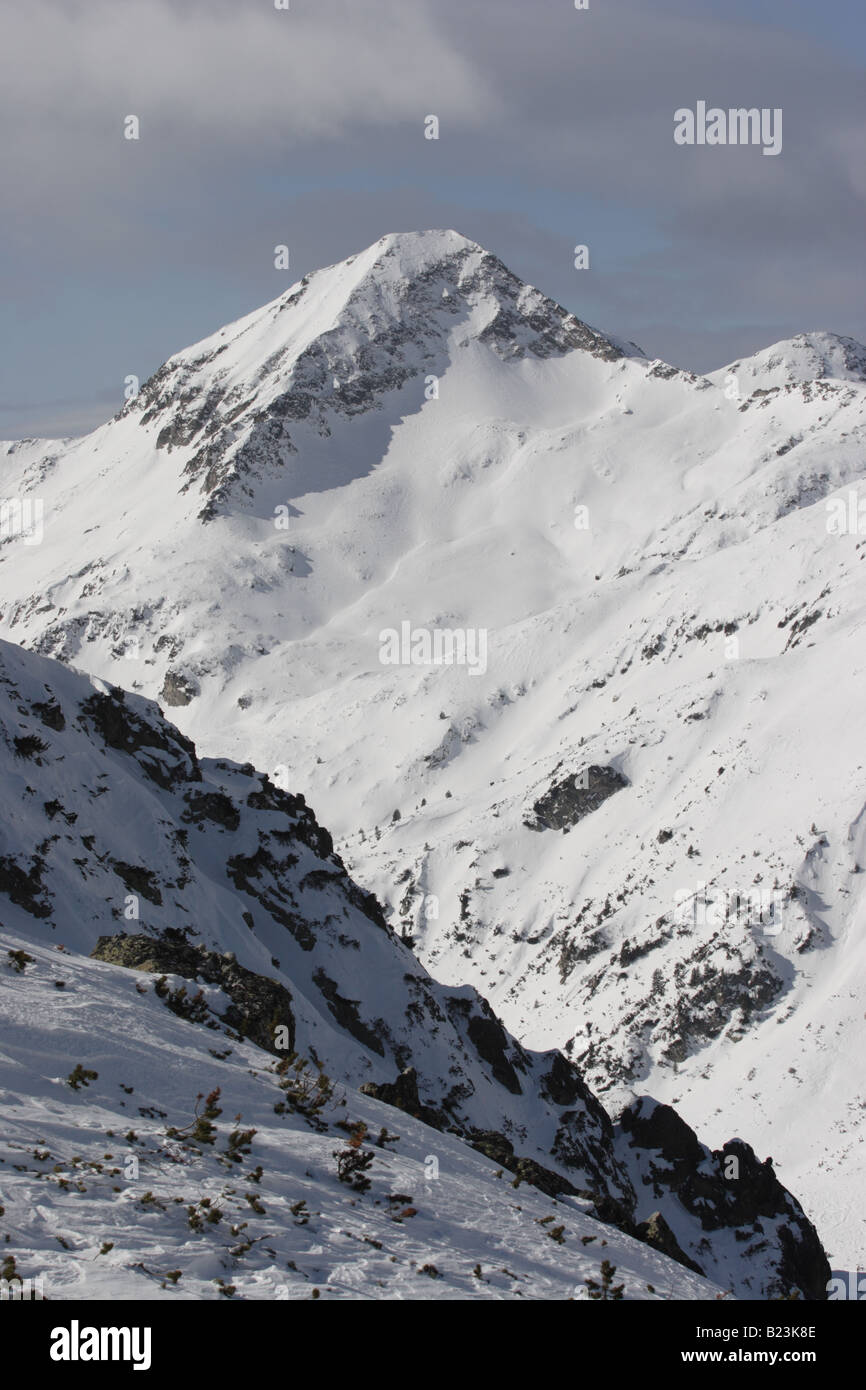 A view over Pirin Mountains, Pirin national park, Bulgaria Stock Photo ...
