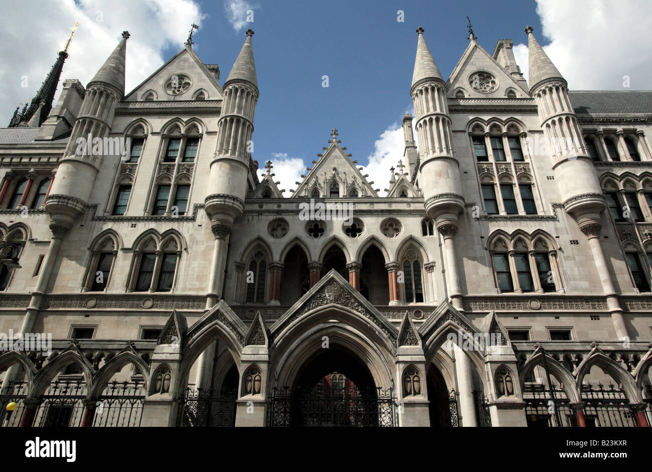 Royal Courts of Justice in the Strand, Westminster Stock Photo - Alamy