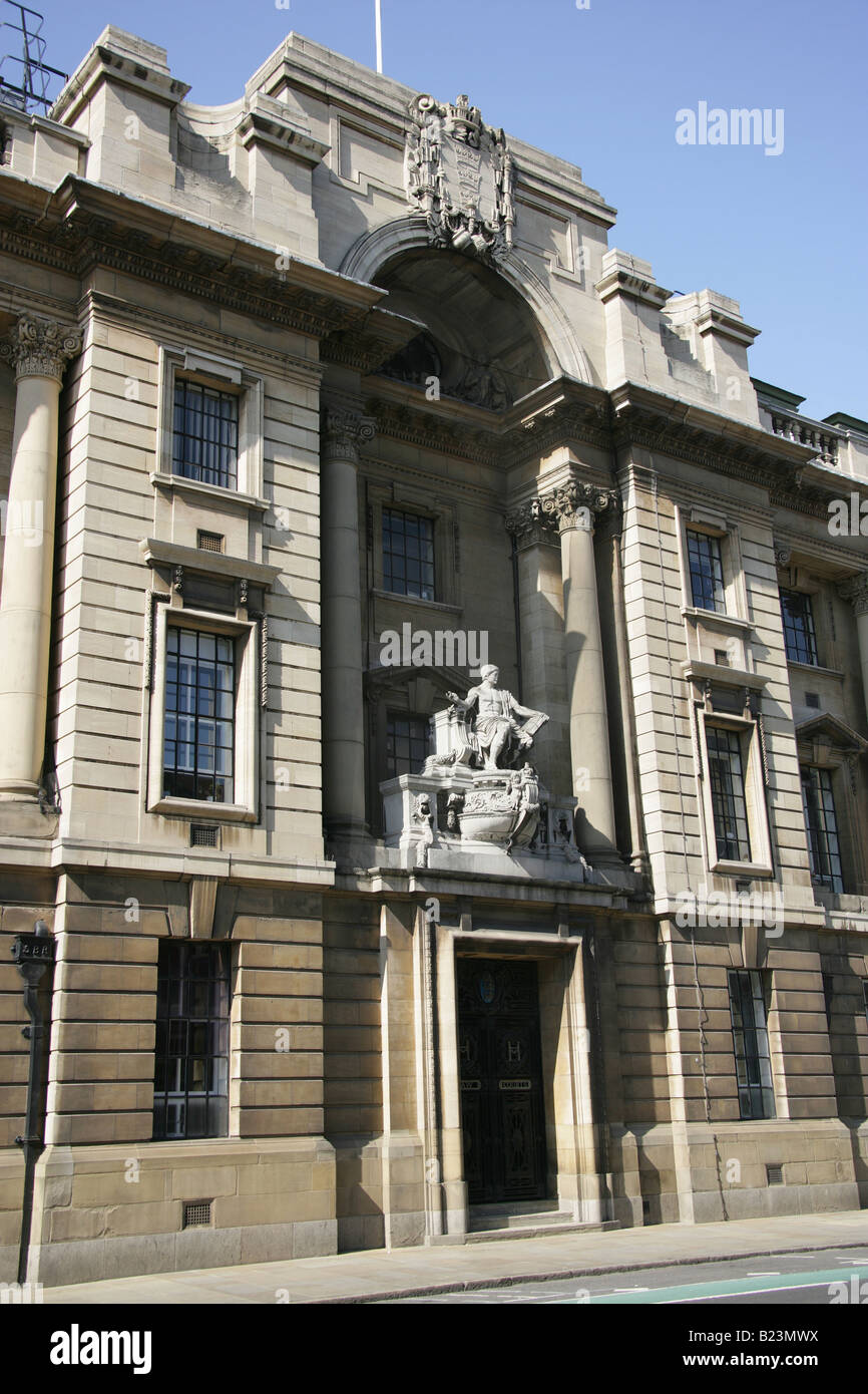 City of Kingston upon Hull, England. View of the Guildhall (former Law ...