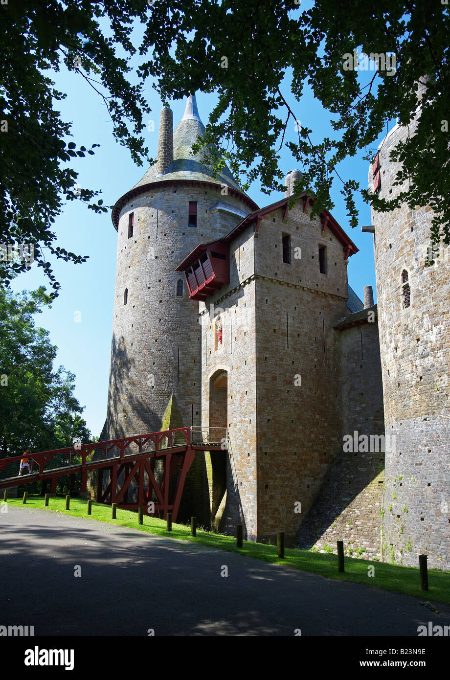 Castell Coch, (Red Castle), Tongwynlais, Wales, UK Stock Photo - Alamy